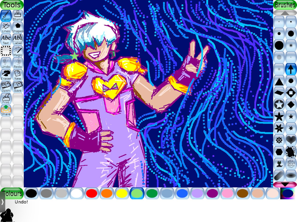 Tux Paint - Art Gallery — "Jojo's Bizarre Adventure" by October Gale